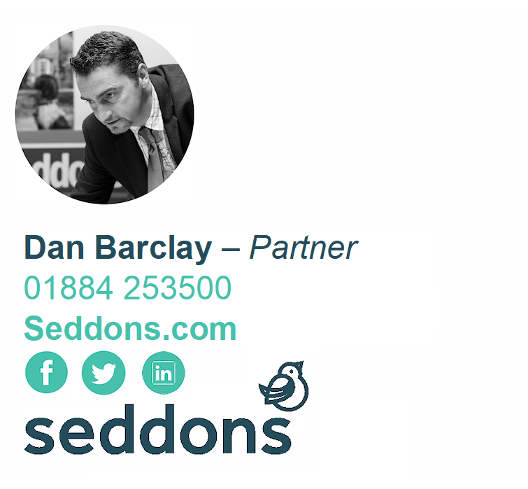 Dan Barclay Signature - Seddons